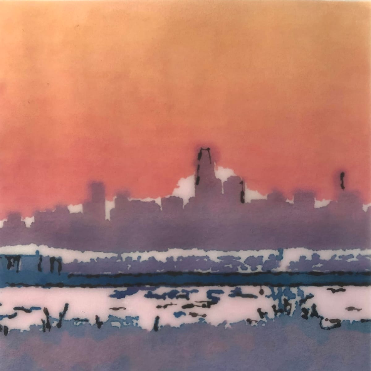Alameda Skyline - Bonnie Randall Boller